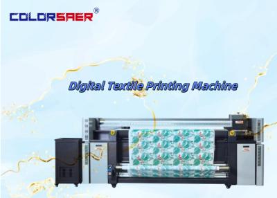 중국 안정적인 작동 염료 섬유 2m 승화 프린터 4 헤드 폴리에스터 및 면 인쇄기 판매용