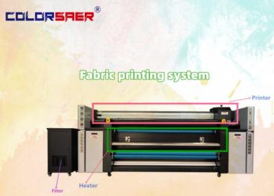 中国 SAERデジタルテキスタイル印刷装置、ヒーターとフィルターを一体化したファブリックプロッター 販売のため