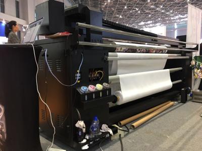 China Continuously Digital Printing Machine / Large Format Inkjet Printer For Fabric for sale