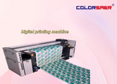 China I3200 4pcs or 8 pcs Print Head Dye Sublimation Printer High Speed 4&8 Color Digital Textile Clothes Printing System for sale