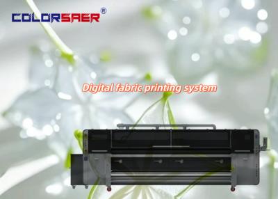 China SAER COLOR Premium Dye Sublimation Printer with KJ4B-QL Print Head 3200mm Printing Width Automatic Roll to Roll for Cotton & Polyester Fabric for sale