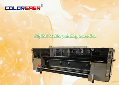China High Speed 110m2/h Digital Textile Printing Machine with 4 KJ4B-QL Print Heads and 3200mm Printing Width for sale