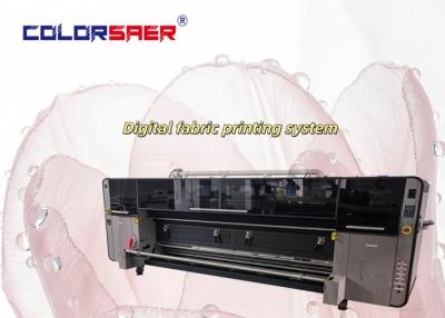 China SAER COLOR  Wholesale the Best Sublimation Printer 3.2m Width Digital Textile Printer with 4& 8heads I3200 for sale