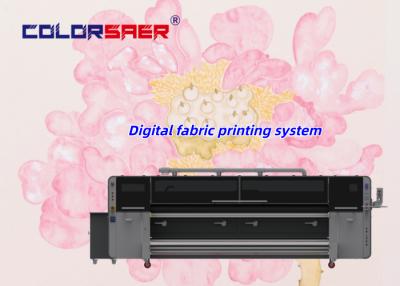 China SAER Factory Price New Model Inkjet Textille Printing System 3200mm Large Format Directly Fabric Plotter for sale