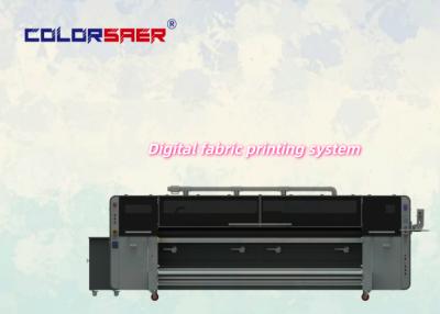 China 3.2m SAER COLOR Digital Direct to Fabric Sublimation Printer with I3200 4pcs & 8pcs Print Head Textile Plotter for Polyester & Cotton Fabric for sale