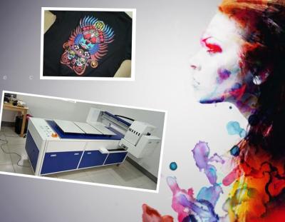 China Industrial Multicolor T Shirt Printing Machine A3 Size 220V / 110V Voltage 8 Color for sale