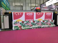 China Automatic Digital Fabric Printing Machine / Double Vision Fabric Plotter for sale