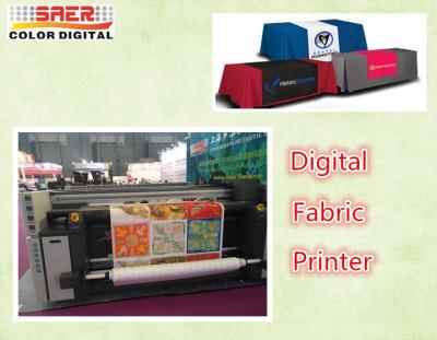China Inkjet-van de de Machine Dubbele Visie van de Stoffen Digitale Textieldruk de Stoffenprinter Te koop