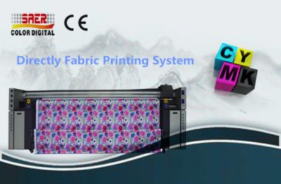 China 380V Voltage Continuous Inkjet Printer Flag Printing System 6500W Gross Power for sale