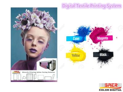 China 3.5kw Heater Power Fabric Plotter / Cotton Fabric Printing Machine Large Format Size for sale