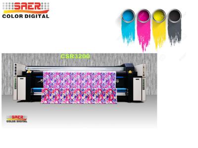 China Double Vision Fabric Plotter / Large Format Textile Printer For Flag CE Certification for sale