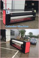 China Fabric Textile Calender Machine Roller Sublimation Heat Transfer Machine for sale