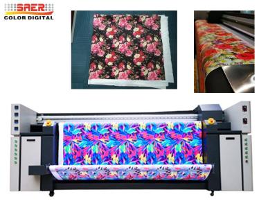 China Sublimation Fabric Printing Machine Roll To Roll With Three Epson 4720 Heads for sale