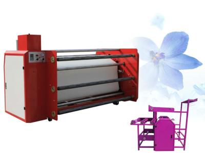 China Sublimation Printing Heat Transfer Machine Roller Style 1m Width Rotary Calander for sale
