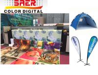 China 4 Colors Fabric Flags Digital Textile Printing Machine for sale