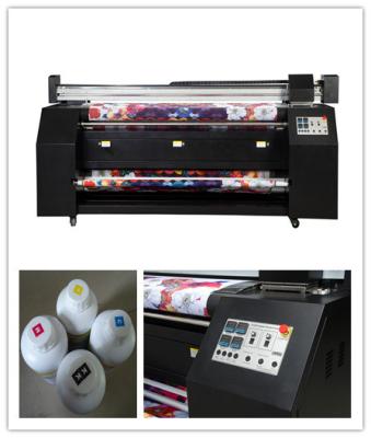 Cina Stampante continua KCMY doppio della testa di Epson del getto di inchiostro della bandiera all'aperto e dell'interno in vendita
