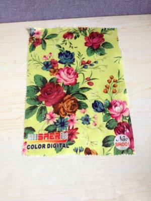 Cina Resistente UV del raso di sublimazione del tessuto digitale impermeabile di stampa in vendita