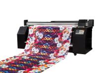 China Multi color Flag digital fabric printer / automatic printing machine for sale