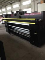 China Multi color Polyester flag Sublimation Printing Machine automatic printing machine for sale