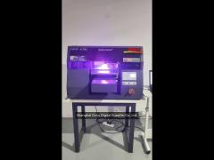 Stampante UV a cilindro professionale Stampante UV automatica per bottiglie d'acqua Stampa tazze Stampa bottiglie