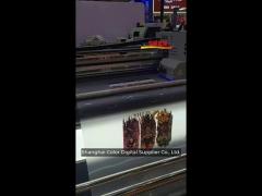 1.8M UV Hybrid Printer for Glass/wallpaper/ceramic UV Printing Machine