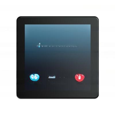 China Contemporary Design Style 4.0 Inch Modbus Programmable Touch Screen Color LCD Large Fan Coil Thermostat for sale