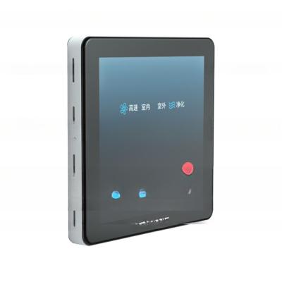 China Contemporary Design Style 4.0 Inch Modbus Programmable Touch Screen Color LCD Large Fan Coil Thermostat for sale