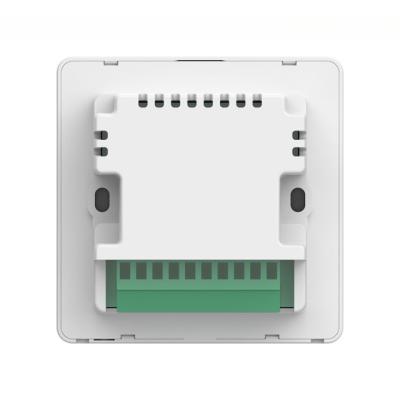 China DC Brushless Fan Coil Unit Color Screen Programmable Thermostat with Touch Operation for sale