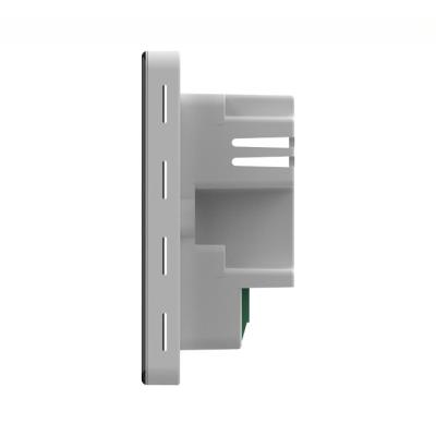 China DC Brushless Fan Coil Unit Color Screen Programmable Thermostat with Touch Operation for sale