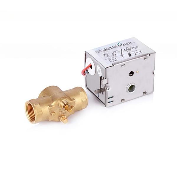 Quality 2 Way ON/OFF Electric Water/Diverter Motorized Zone Valve for Chiller and CDU for sale