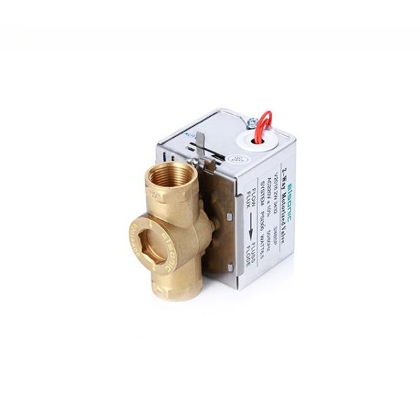 Quality 2 Way ON/OFF Electric Water/Diverter Motorized Zone Valve for Chiller and CDU for sale