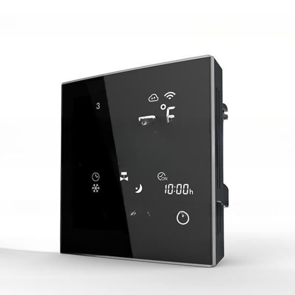 Quality Full Touch Screen Thermostat for Programmable Heating and Cooling of Fan Coil for sale