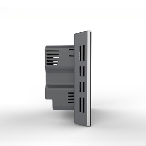 Quality Full Touch Screen Thermostat for Programmable Heating and Cooling of Fan Coil for sale