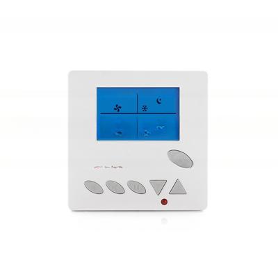 China AC806 Termostato de sala HVAC 0.5C Precisión de visualización Carga máxima 2A Dispositivos en venta