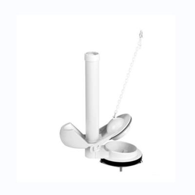 China Hotéis e Toiletes Flapper de descarga de plástico branco para a maioria das válvulas de descarga de 3 polegadas em branco à venda