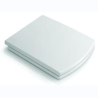China PP Square Toilet Seat with Slow-Close Functionality and Quick Release for Modern Bathrooms for sale