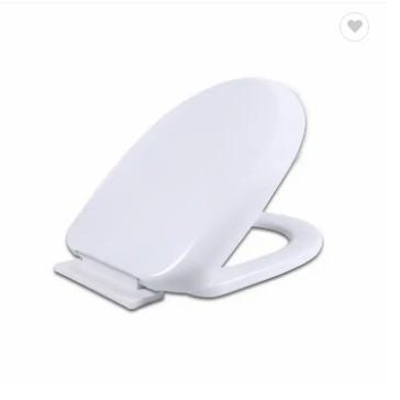Cina Sedile igienico in plastica bianca morbido e chiuso a forma di D sostenibile e confortevole per il bagno in vendita