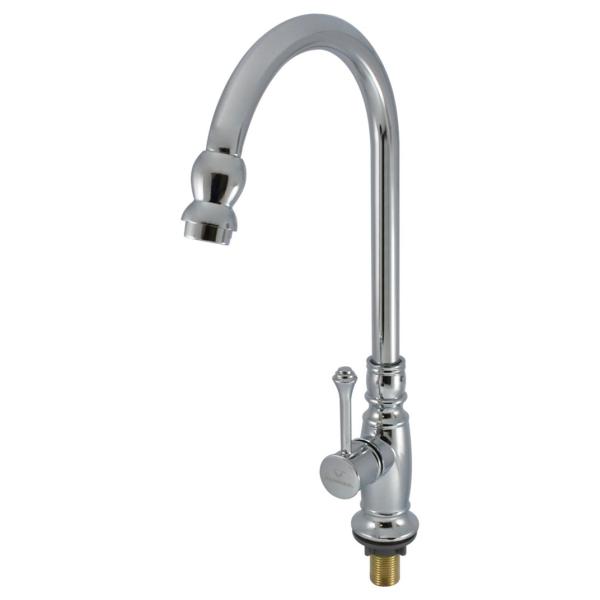 Quality Modern Design Zinc Alloy Pull Out Down Silver Sink Kitchen Faucet Mixer Hot Cold Water Tap for sale
