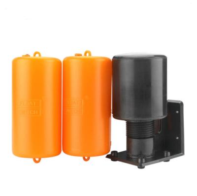 China Interruptor de bóia duplo de controle manual, usado para monitoramento do nível da água com sensor de contator. à venda