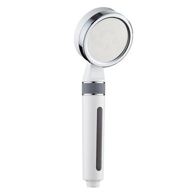 China New type of hot bath shower head with powerful pressure, hand-held shower with negative ion filter, spray hotel spa shower head for sale