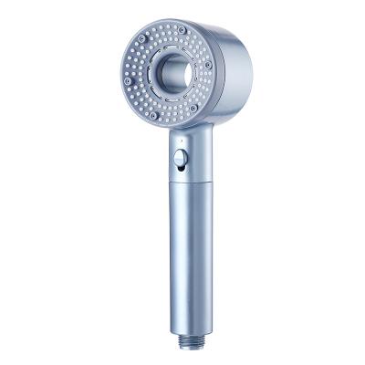 China Newly designed 5-function shower head, high-pressure manual shower head, bathroom accessory, household handheld shower head for sale