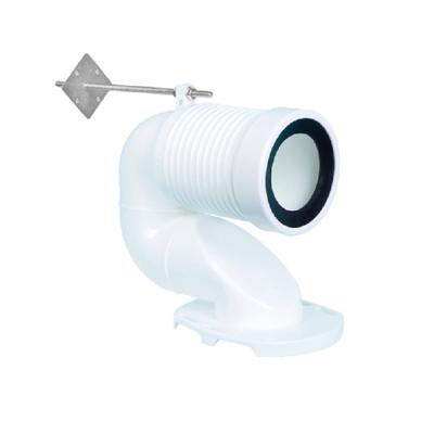 China Toilet Drain Pipe Fitting, Straight Pipe For Wall Drainage To Floor Drainage Conversion Joint, Universal Displacement Pipe for sale