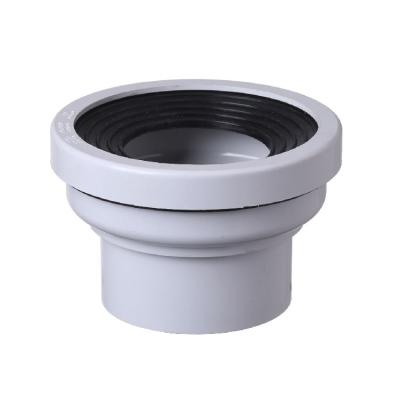 China Modern Plastic Polyvinyl Chloride Toilet Drain Pipe Toilet Accessory Connector for sale