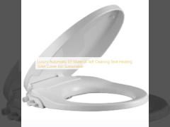 Luxury Automatic UF Material Self Cleaning Seat Heating Toilet Cover For Sustainable