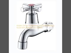 Modern Design Earthenware Spool Exquisite Plastic Faucet With Multiple Color Options