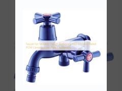 Faucet For Modern Design Bathroom ABS Chrome Plated POM Ceramic Core Plastic Accessory