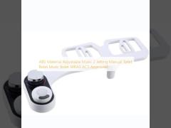 Matériau ABS Musique réglable 2 Jetting Manuel Toilette Bidet Musique Bidet WRAS ACS Approuvé