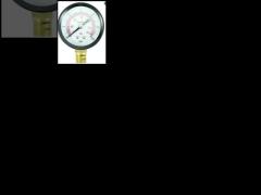 50 radial gauge, electrophoresis iron shell side connection, air pressure gauge copper connector, air compressor gauge