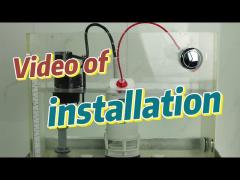 CE-certified double toilet valve flush new type double cable ABS plastic bathroom urinal usage