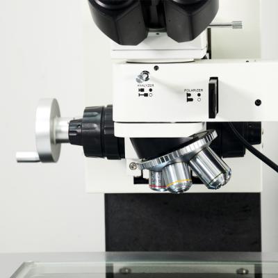 China Electronic Digital Optical Measuring Microscope X Y Z Axis 0.0005mm With Lcd Display for sale